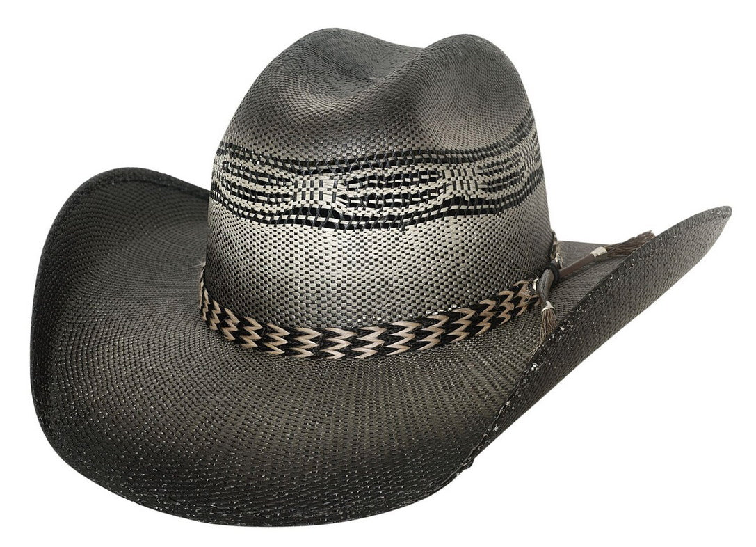 Bullhide Raising Sand Vented Straw Hat Black – aztex-hats