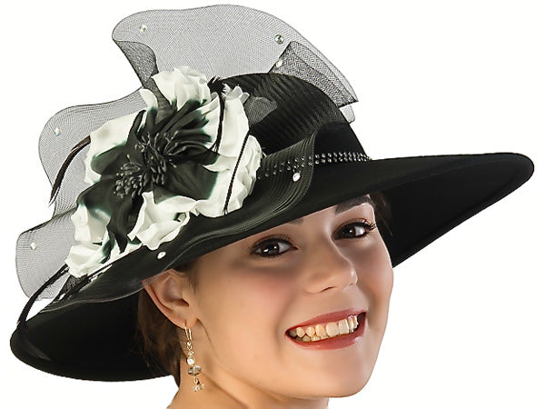 Beth Wool Felt Church Hat – aztex-hats