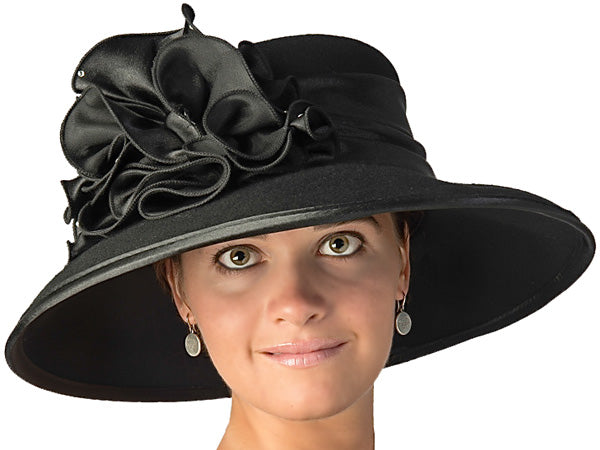 Paz Wool Felt Church Hat – aztex-hats