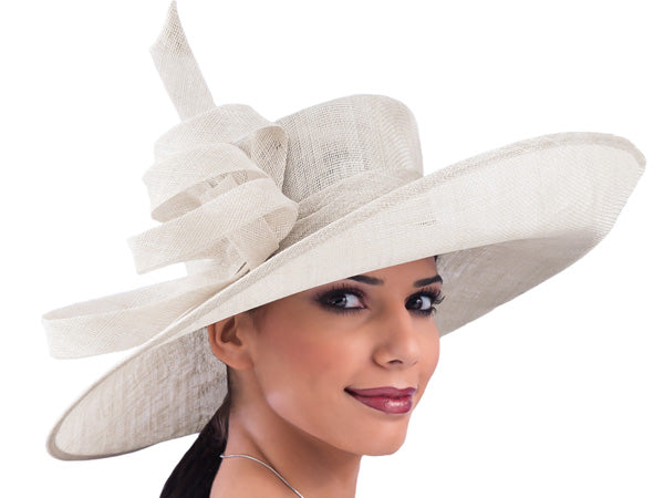 Jessica Wide Brim Sinamay Hat – aztex-hats
